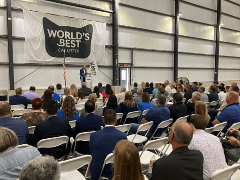 Kent Worldwide dedicates world’s best cat litter manufacturing plant