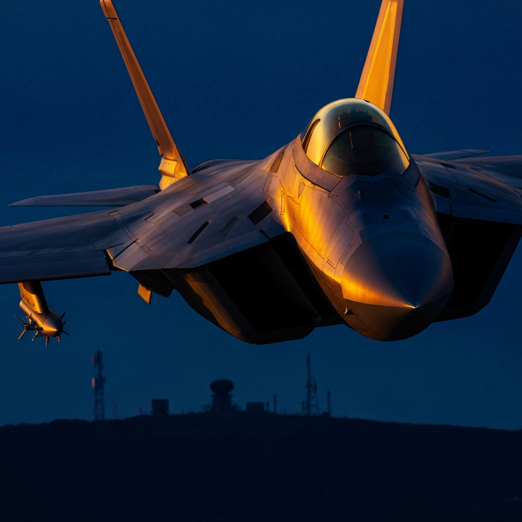 F-22 Raptor stealth tactics: Breaching PLA IADS for dominance
