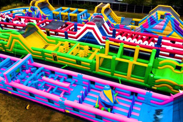 Bluewater to host 'hotly-anticipated' inflatable obstacle course this ...