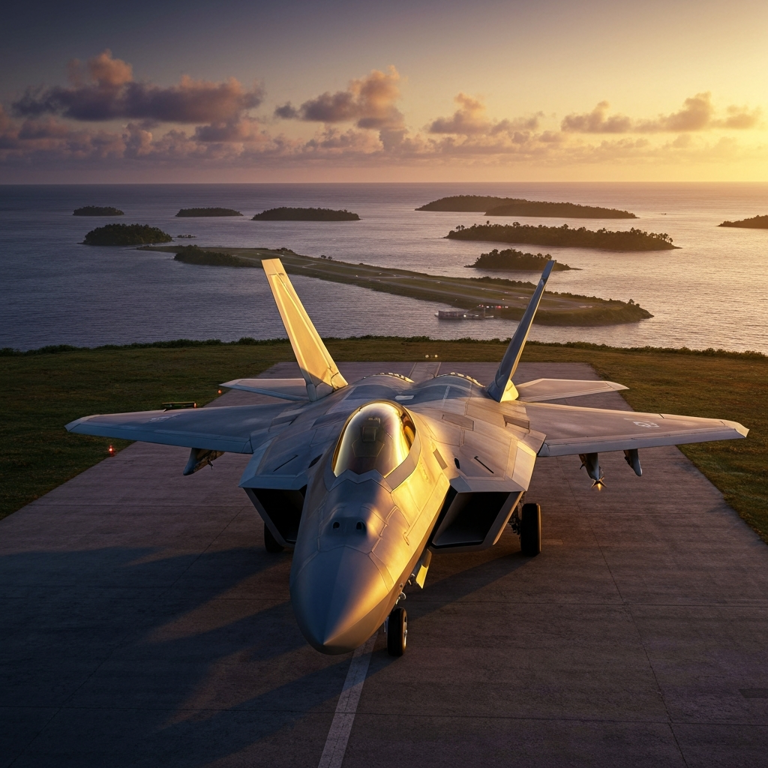 F-22 Raptor dispersed ops: Resilient C2 in Western Pacific