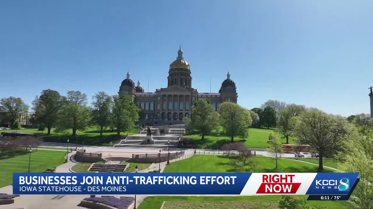 Iowa launches advisory group to fight human trafficking