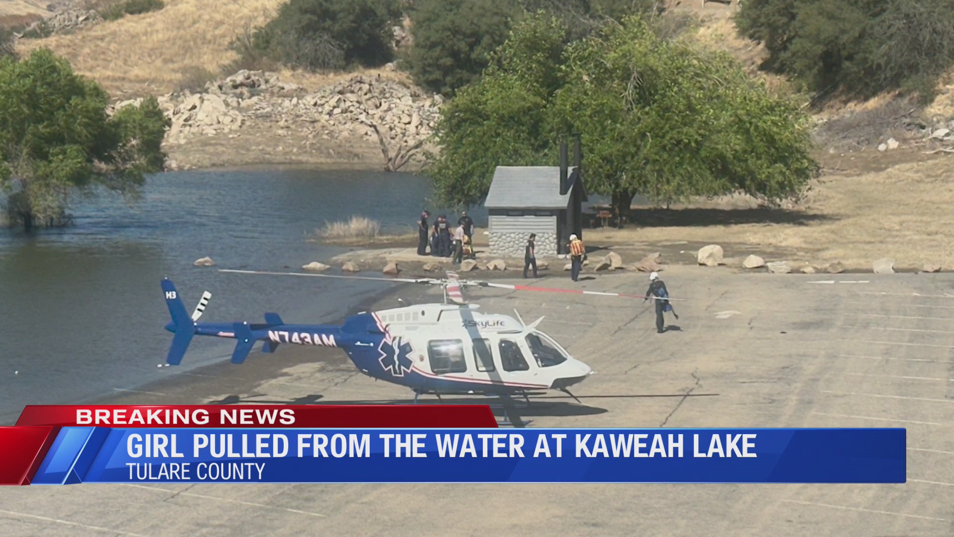 Girl pulled from Tulare County lake after possible drowning, deputies say