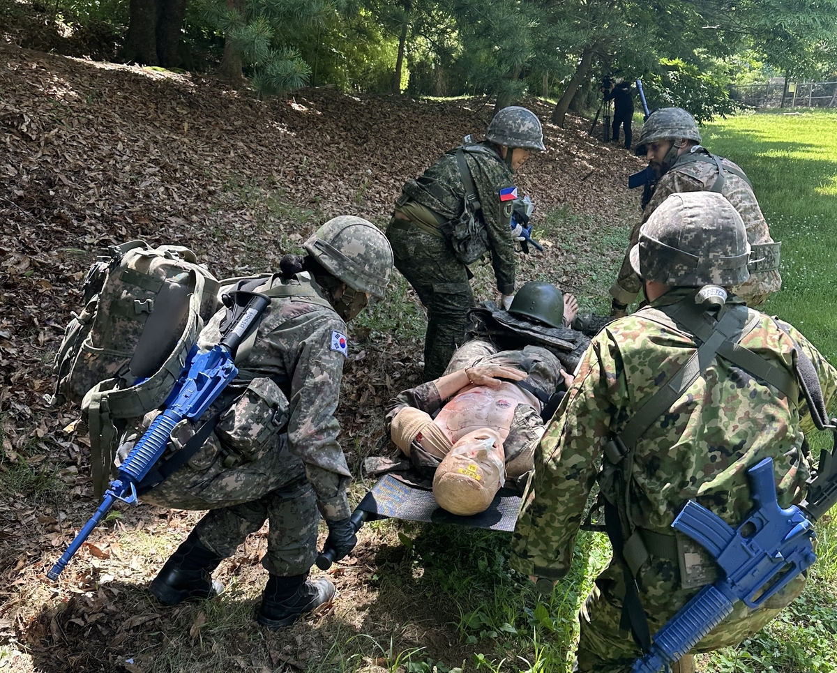 S Korea hosts engineering, medical training for troops from UN ...