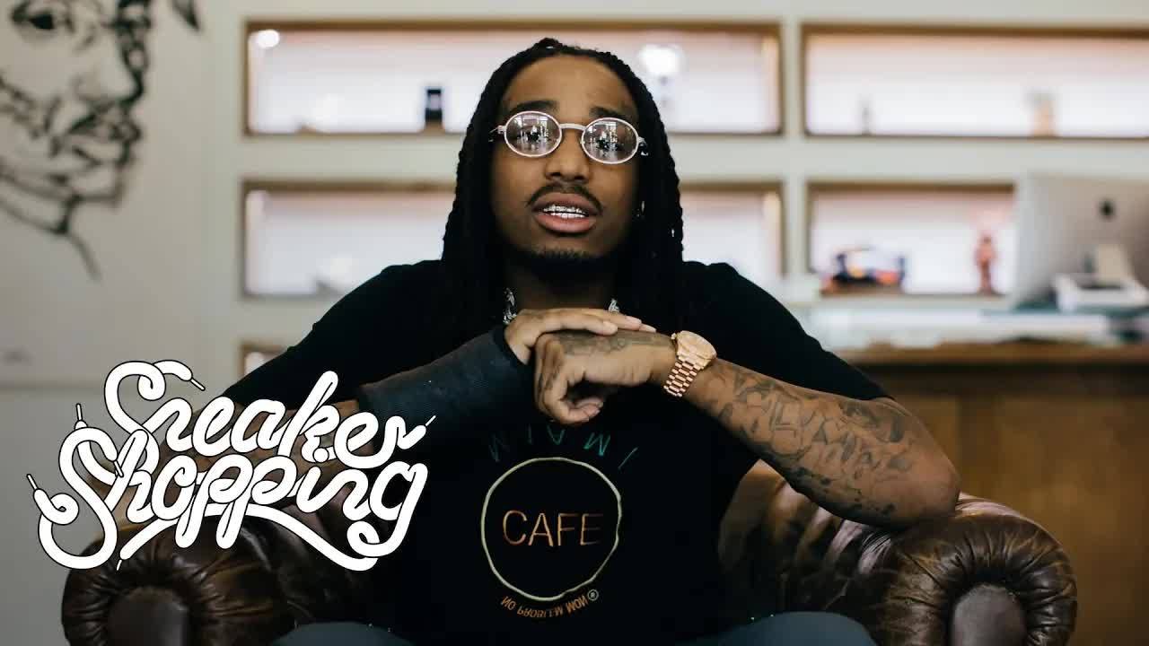 Quavo goes sneaker shopping with Complex