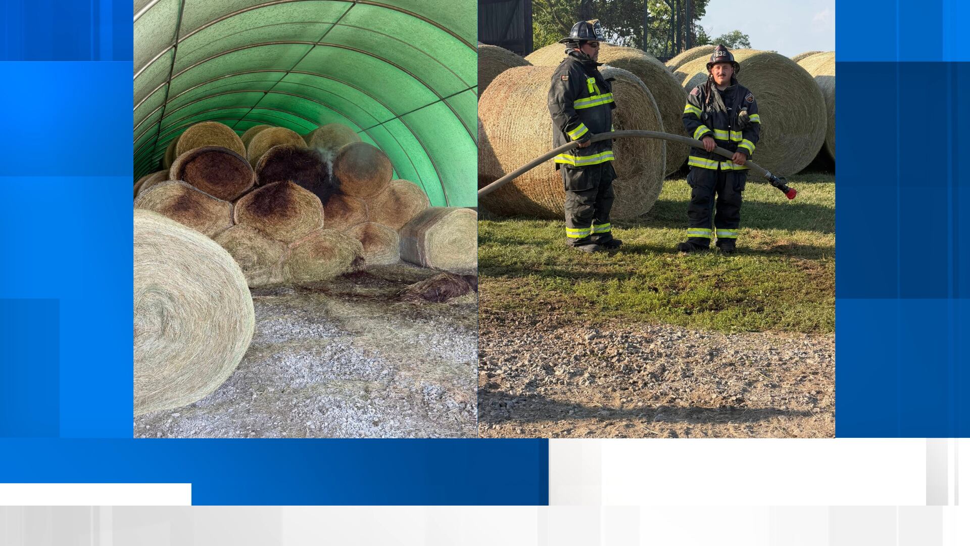 Disaster averted during Mercer County barn fire