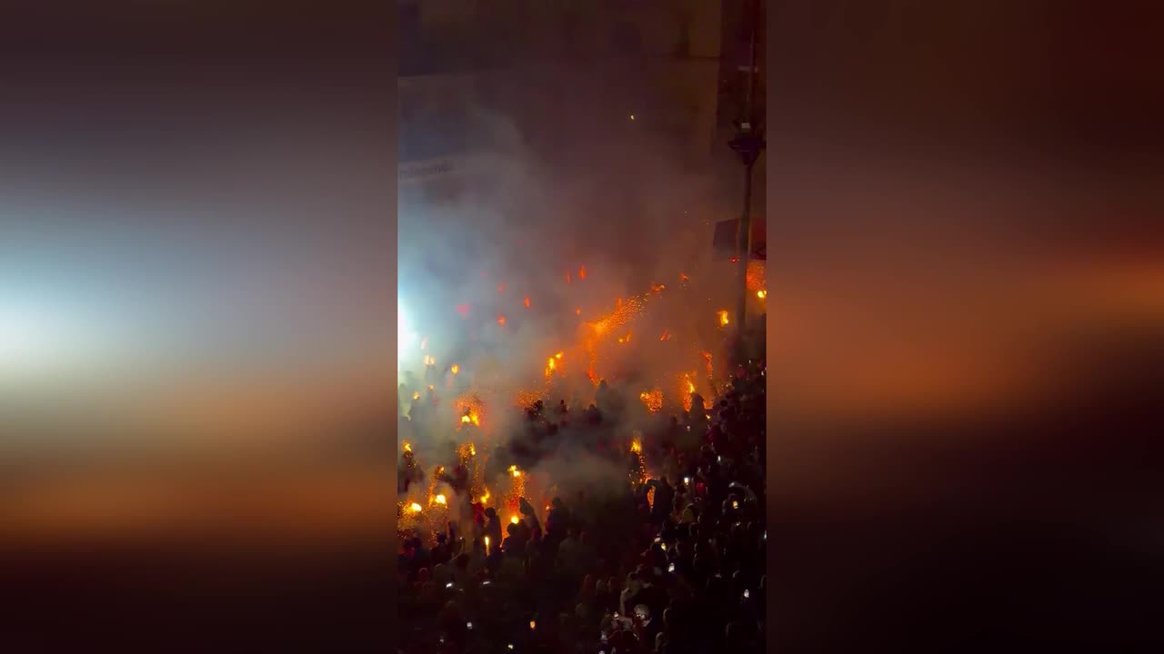 Witness the explosive magic of Berga: A night of tradition and blazing ...