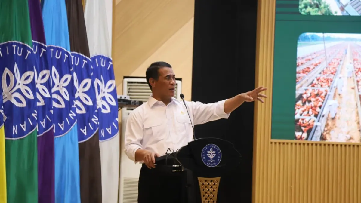 Mentan Amran berikan kuliah umum di IPB, belajar gagal menuju sukses