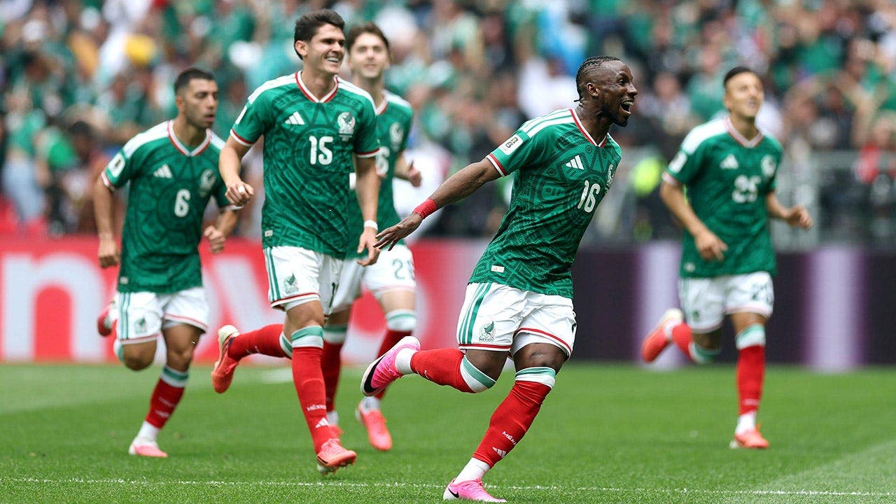Mexico scores first goal of 2026 World Cup on home turf after emotional ...