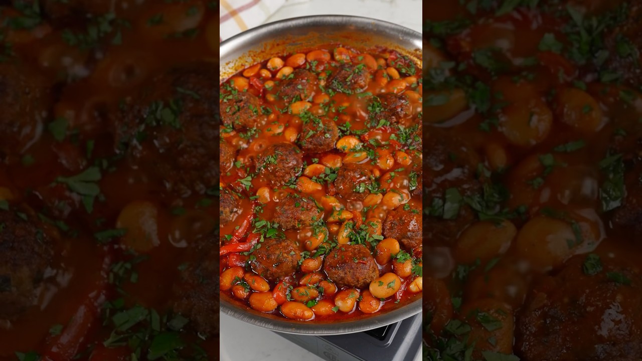 I made Spanish-style meatballs in minutes 🍽️