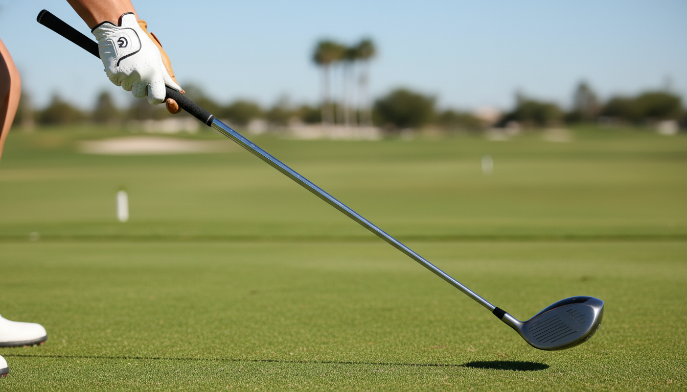 Effortless golf swing technique helps women master the course