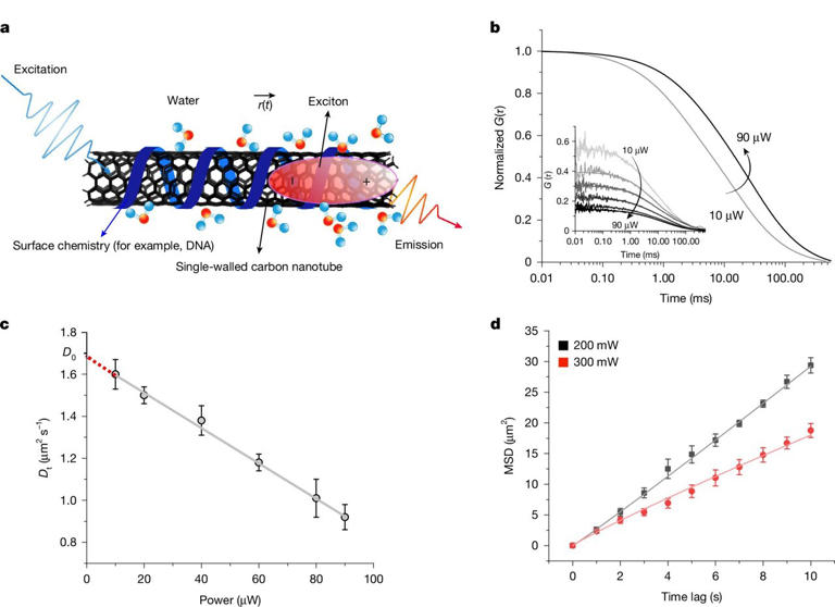 Quantum friction causes light to slow down nanoworld movements