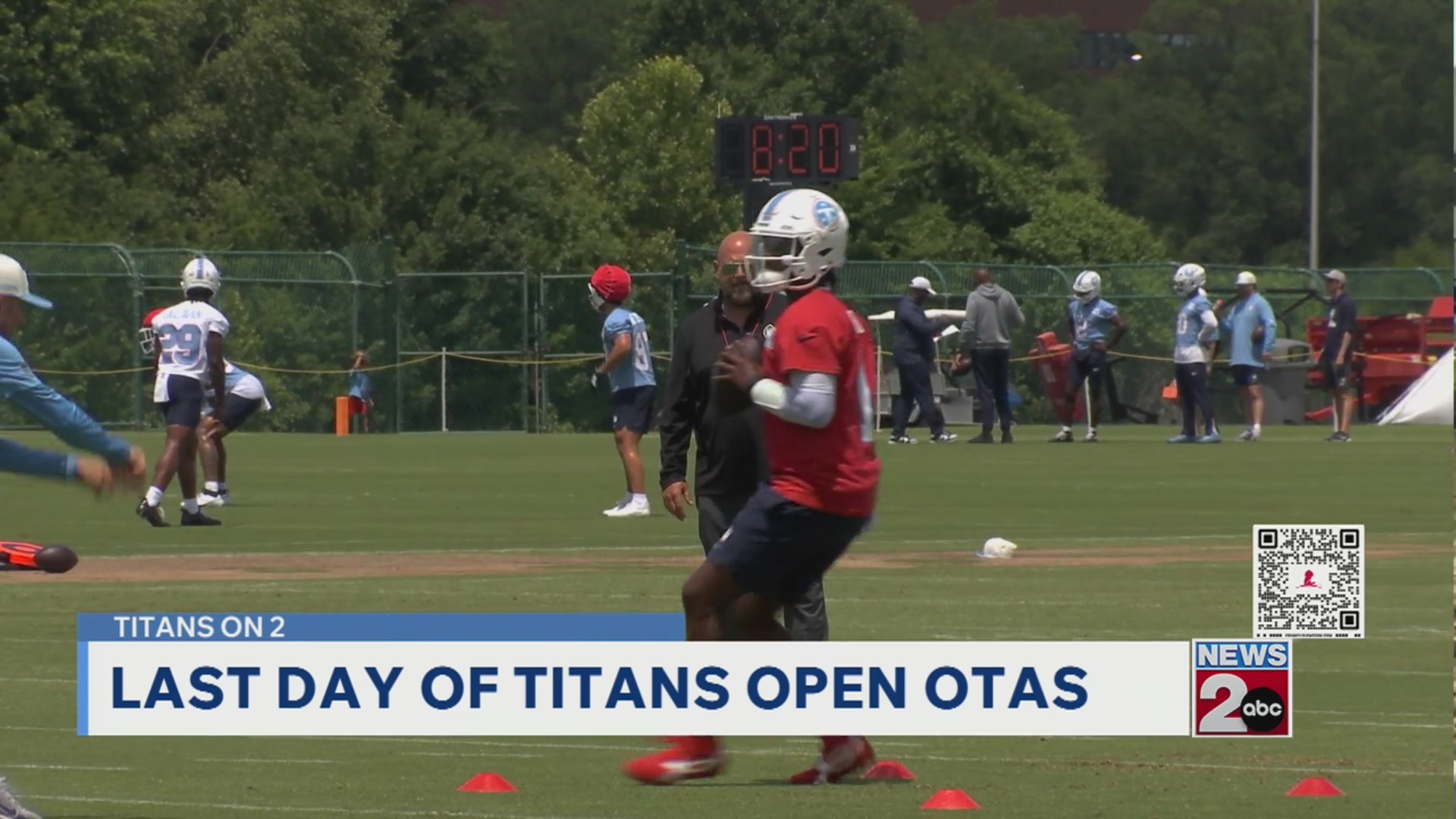 Last day of Titans open OTAs