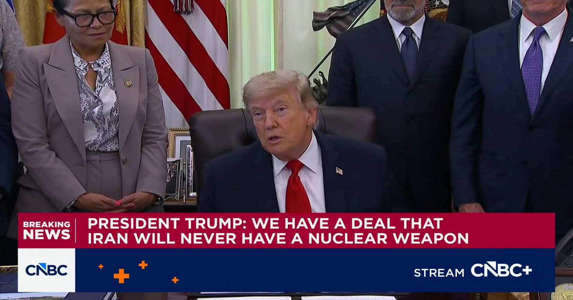 Trump: Will probably have a signing for Iran deal, 'maybe in Europe'