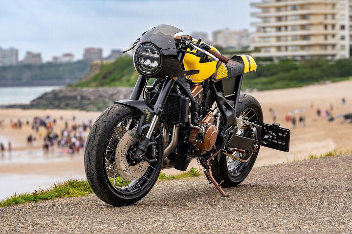 Hornets vs Transalps: Custom Hondas face off at Wheels and Waves