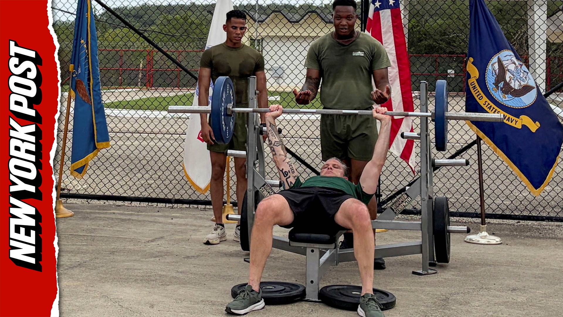 Watch Pete Hegseth crush 44 bench press reps