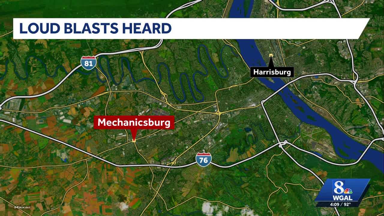 Police confirm loud noises heard in Camp Hill Thursday morning were ...