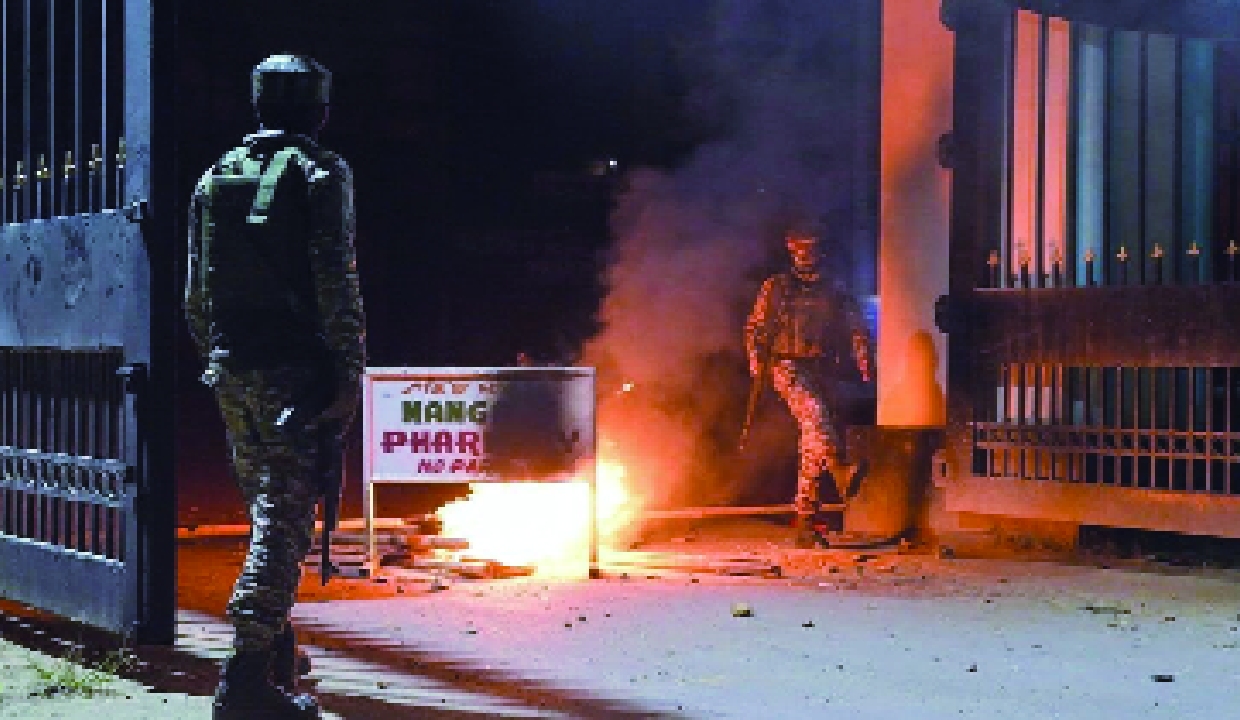 Two shot dead, houses burnt by militants in Manipur