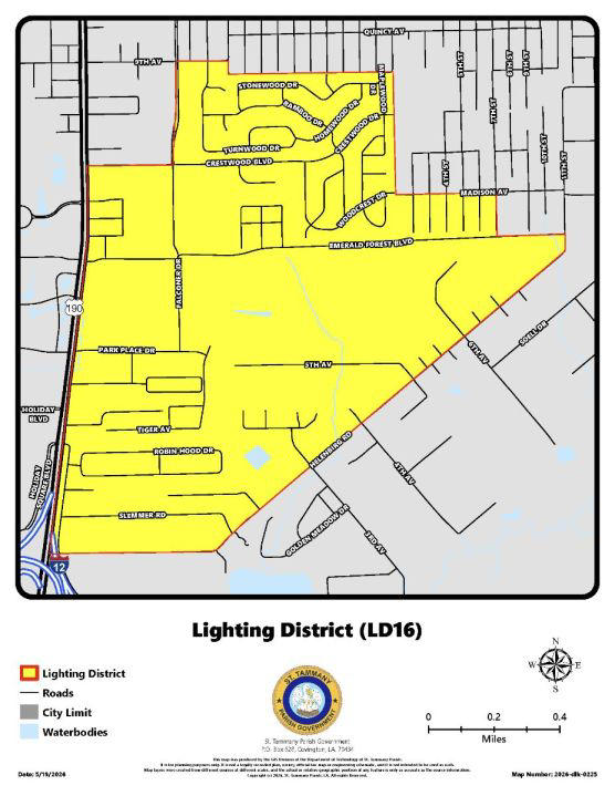 Streetlights to be turned off in three St. Tammany communities ...
