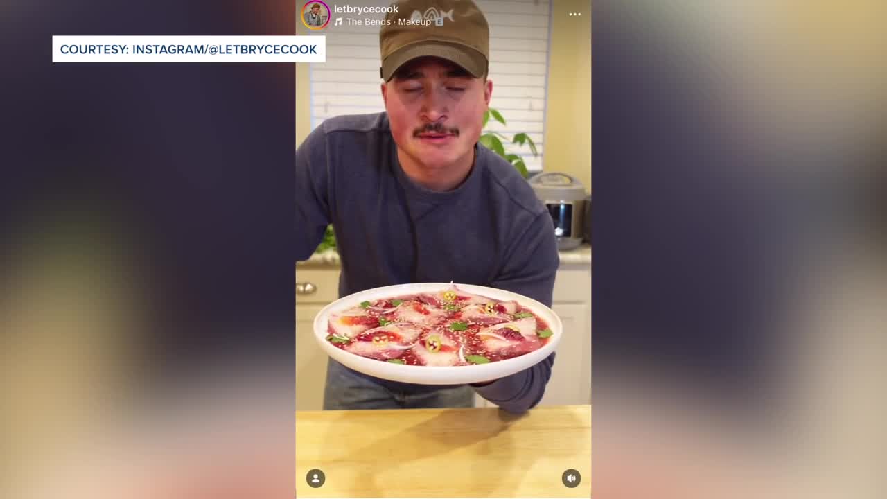 Montanan Bryce Stubbs competing on Food Network show "100 Cooks"