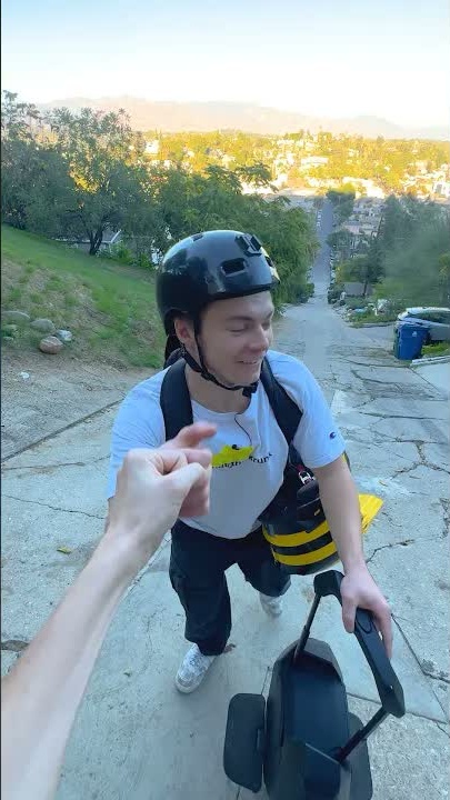 Unicycle vs hill?