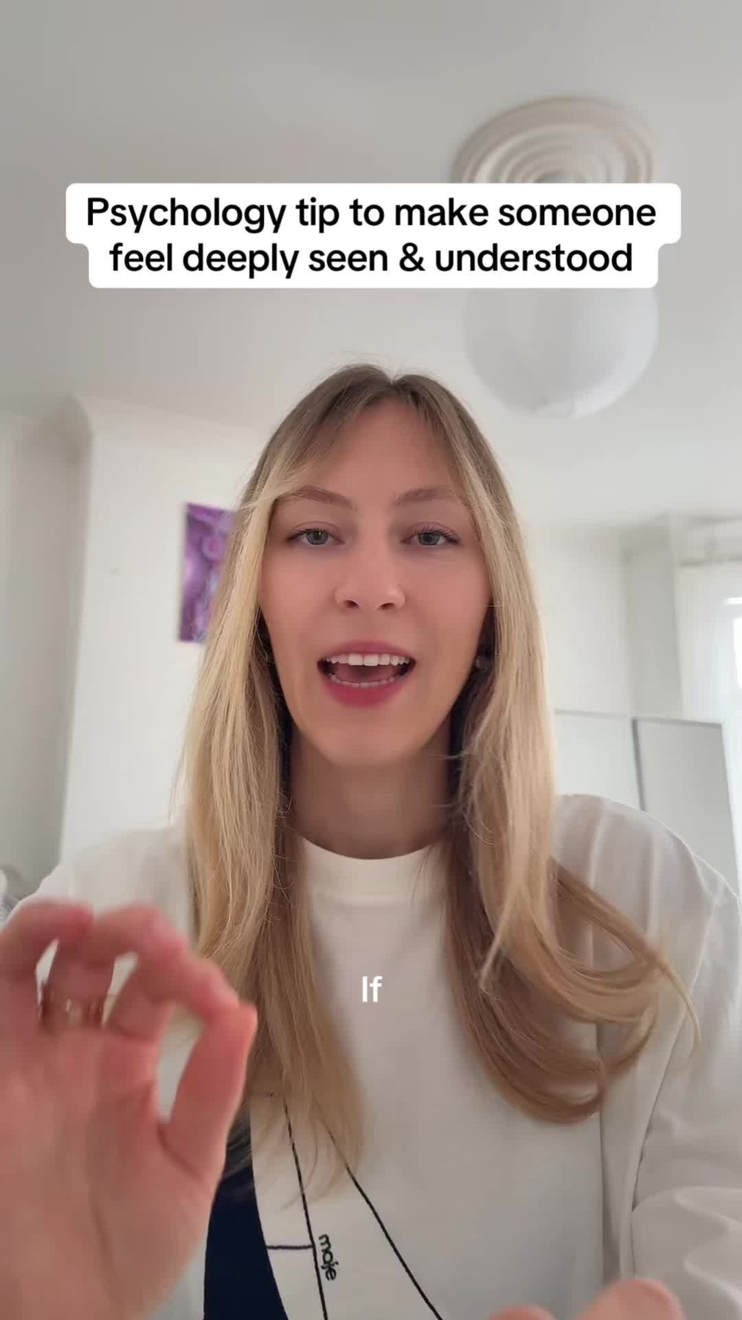 A psychology tip to make someone feel truly seen and understood