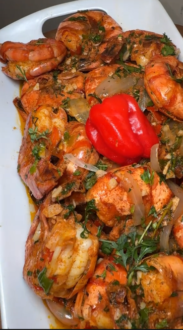 Homemade pepper shrimp | Easy and tasty spicy shrimp recipe