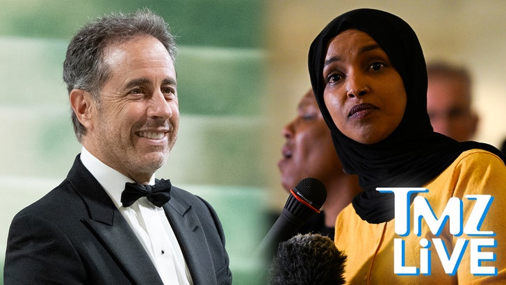 Rep. Ilhan Omar torches Jerry Seinfeld over 'disturbing' Palestine remarks
