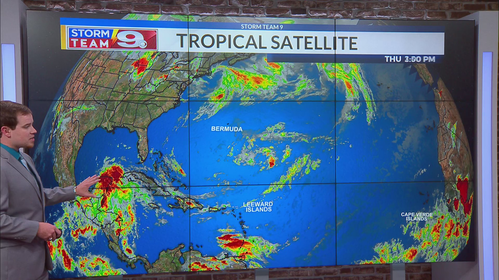 Tropics mostly quiet