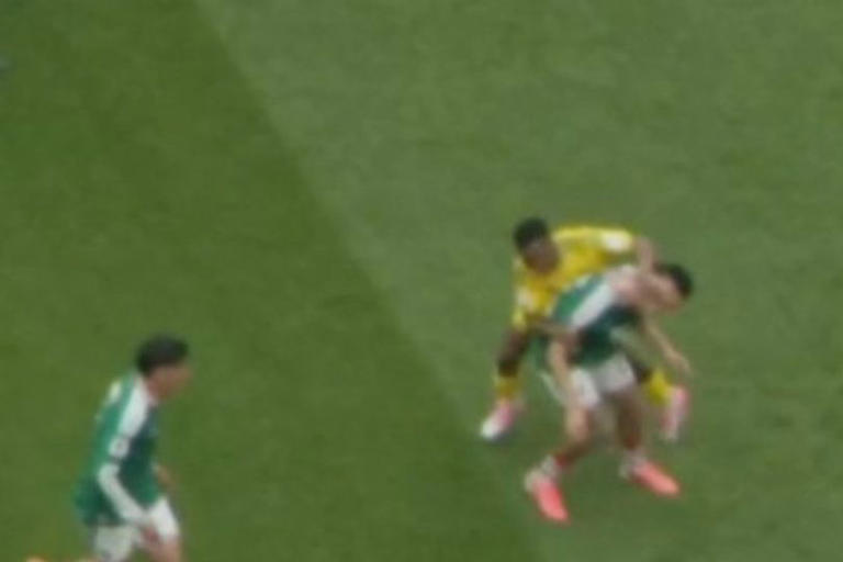 Breaking three players sent off during World Cup opener including South ...