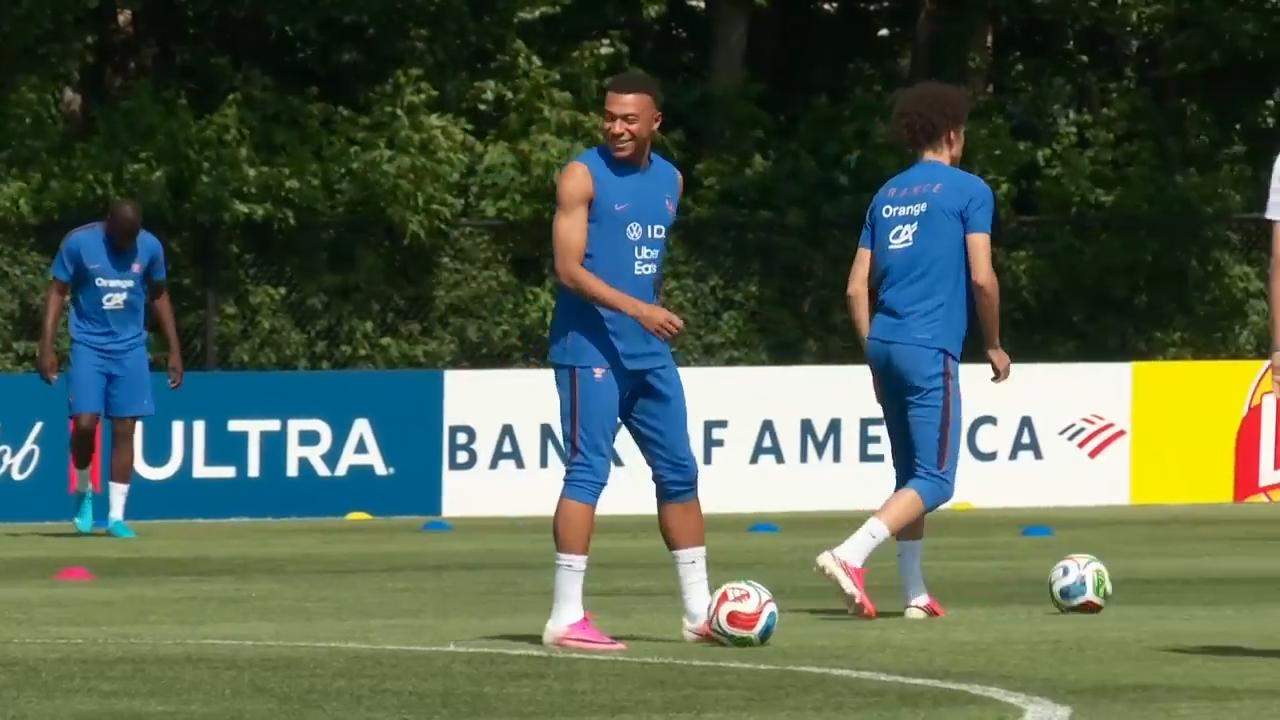 Full France squad train in the sun as they get set for World Cup opener