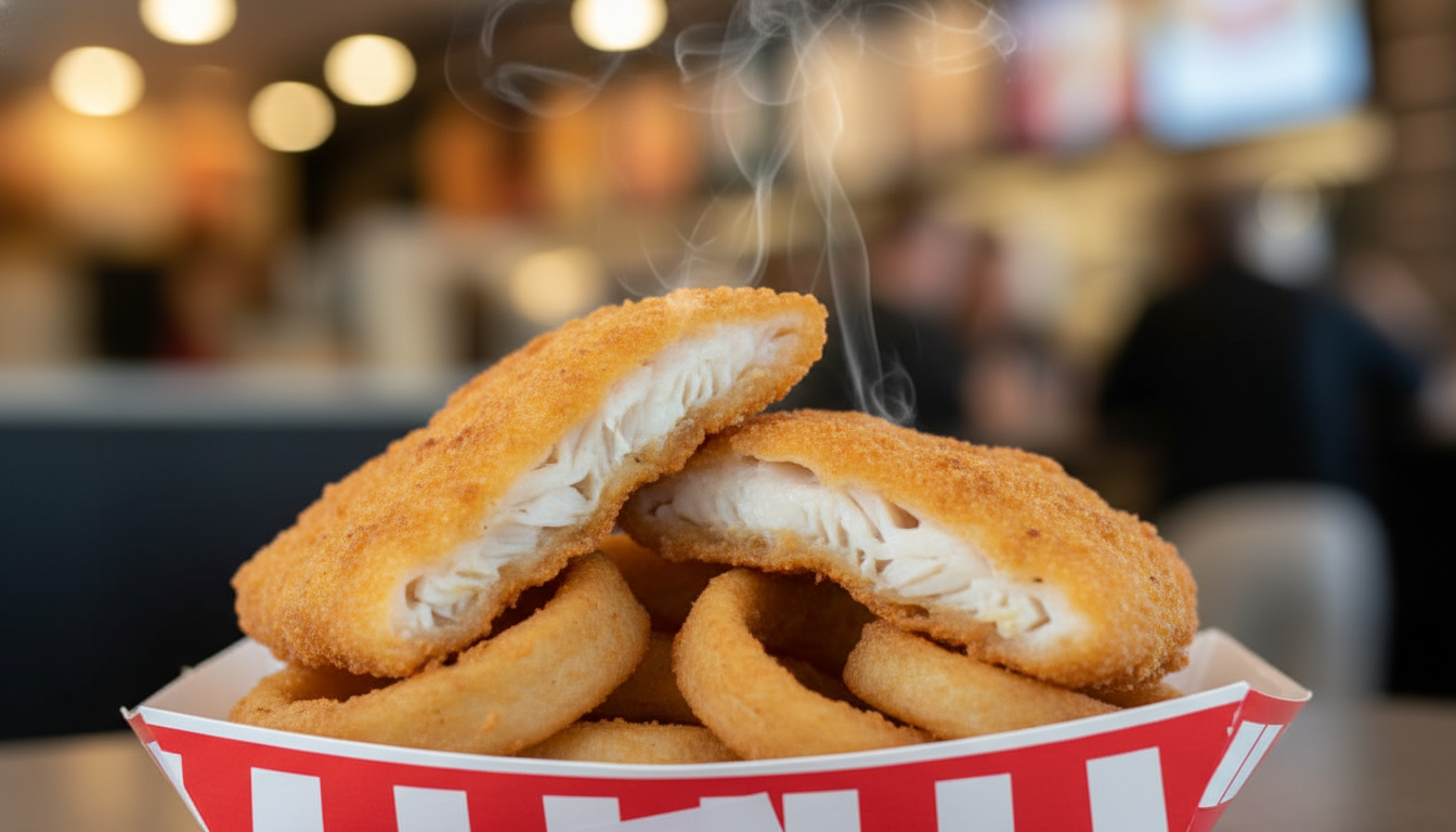 Six chain restaurants mastering deep-fried fish and onion rings