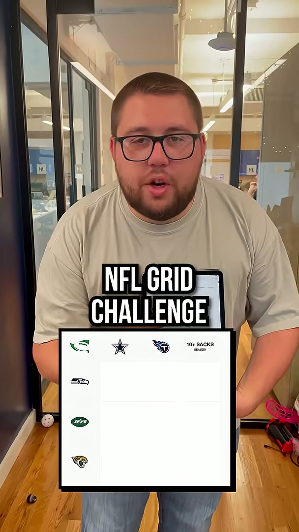 Office NFL grid challenge #nfl #grid #football