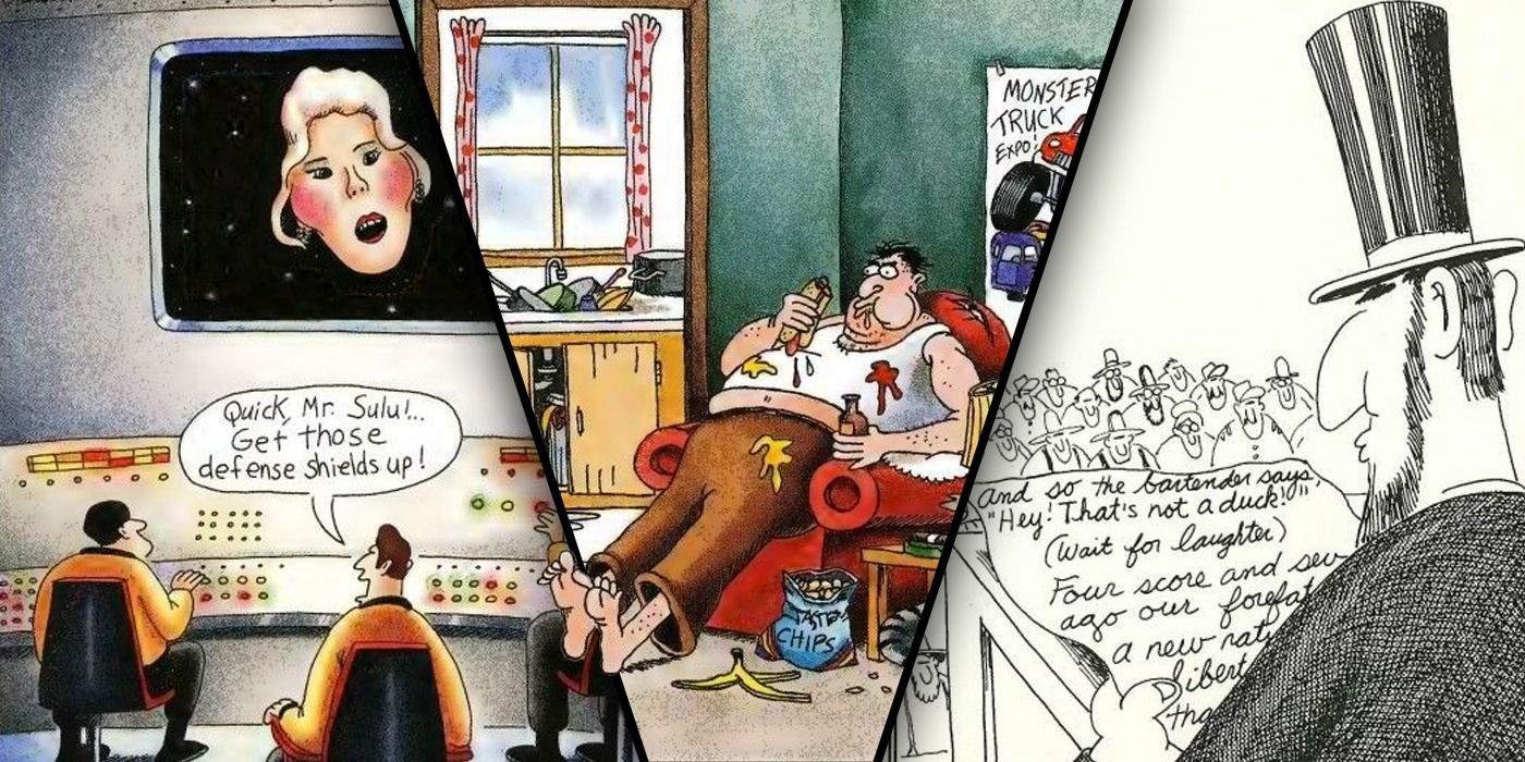 The best Far Side comics featuring real people