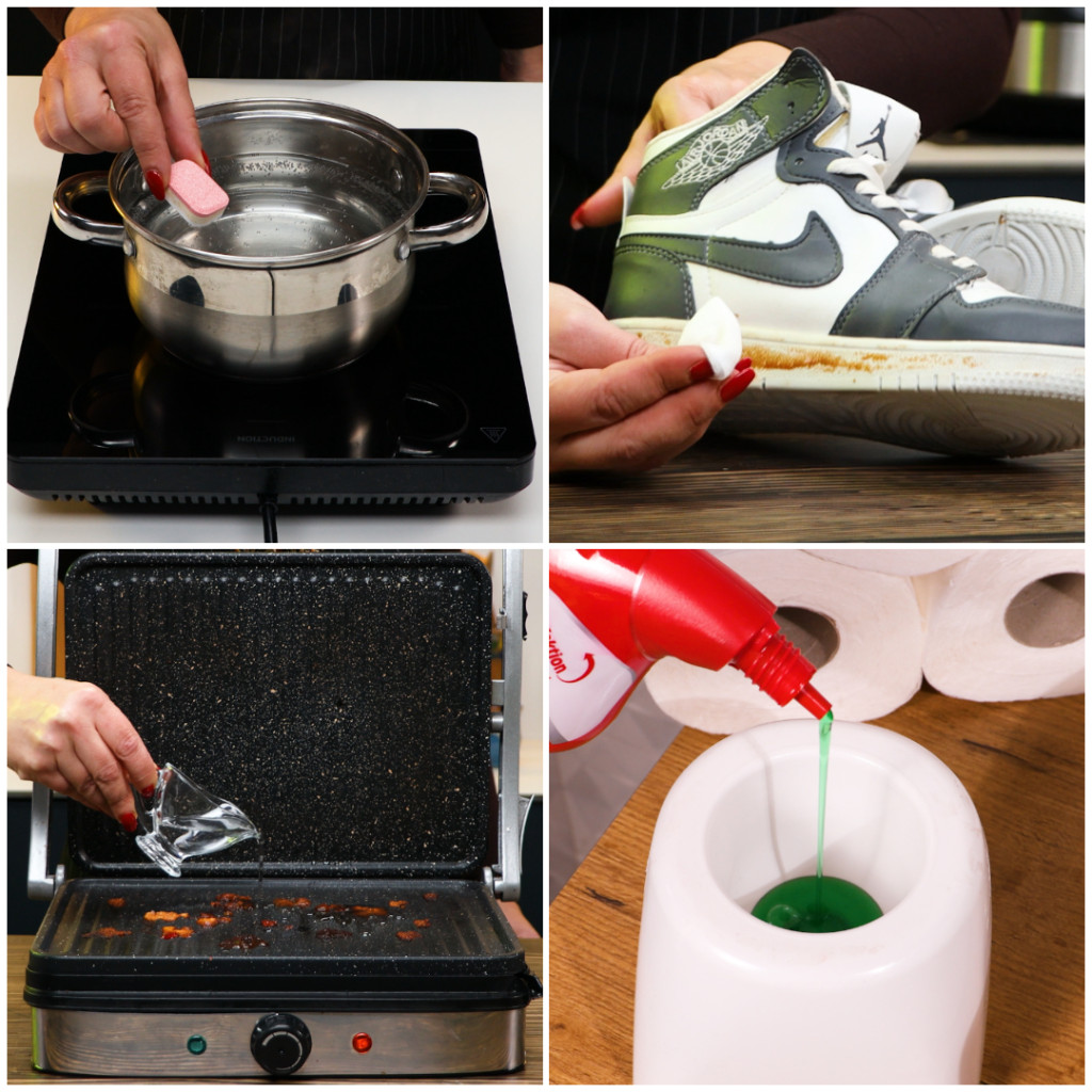 Cleaning hacks you didn't know you needed! 💦