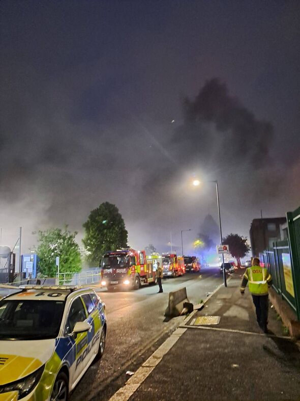 Brent warehouse fire: 150 firefighters tackle blaze as 70 residents ...