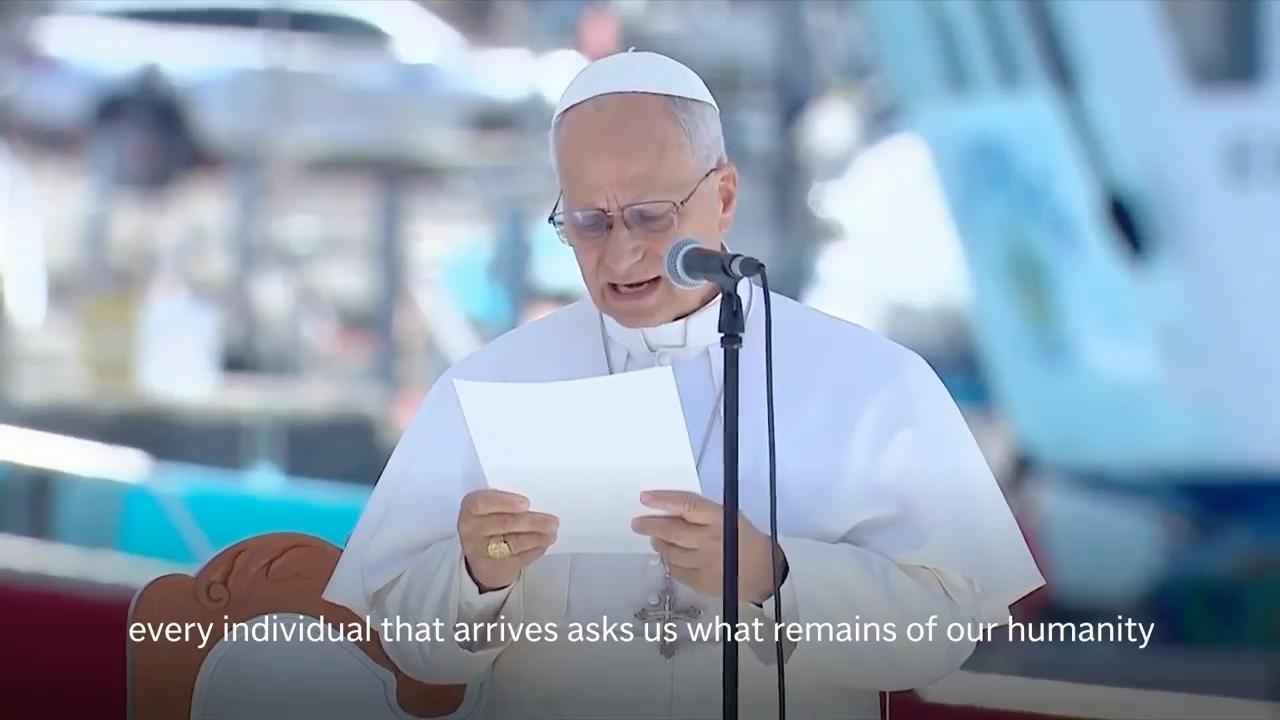 Pope highlights migrants' plight, urges humility on Canary Islands