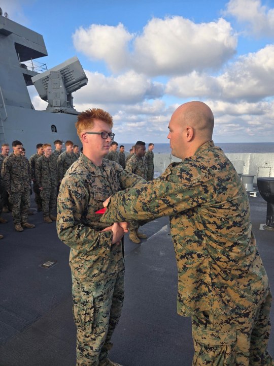 Local Marine Corps veteran builds community through cards
