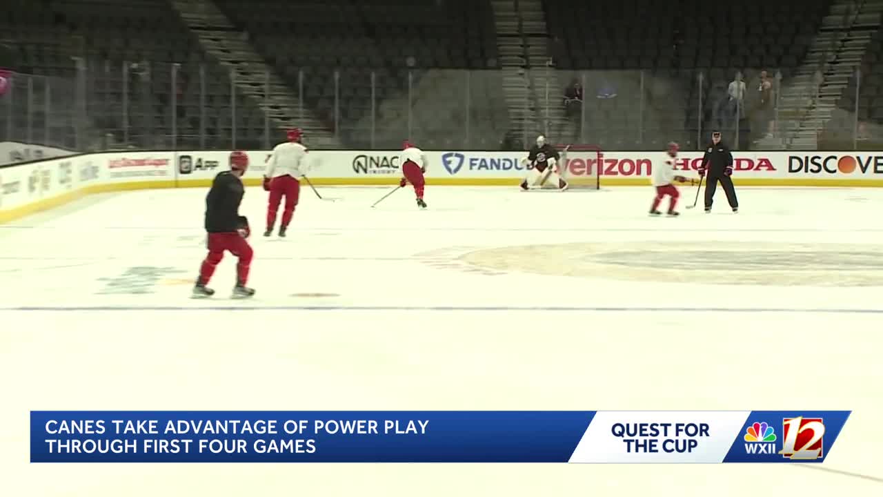 WXII's Chanel Porter gives pre-game report from Lenovo Center ahead of ...