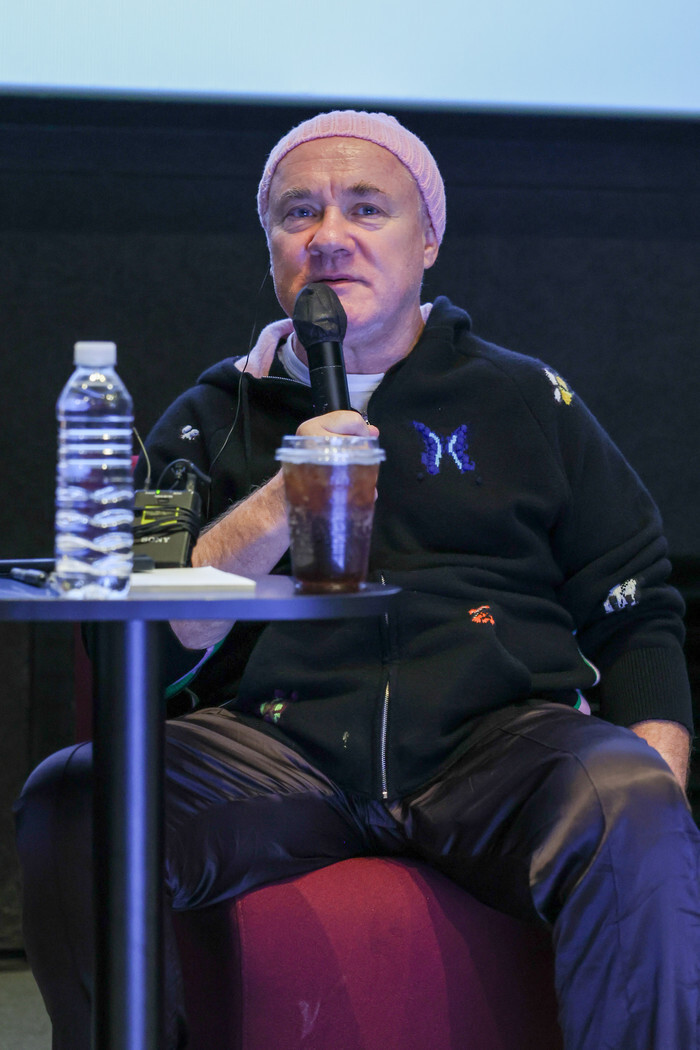 British artist Damien Hirst in Seoul