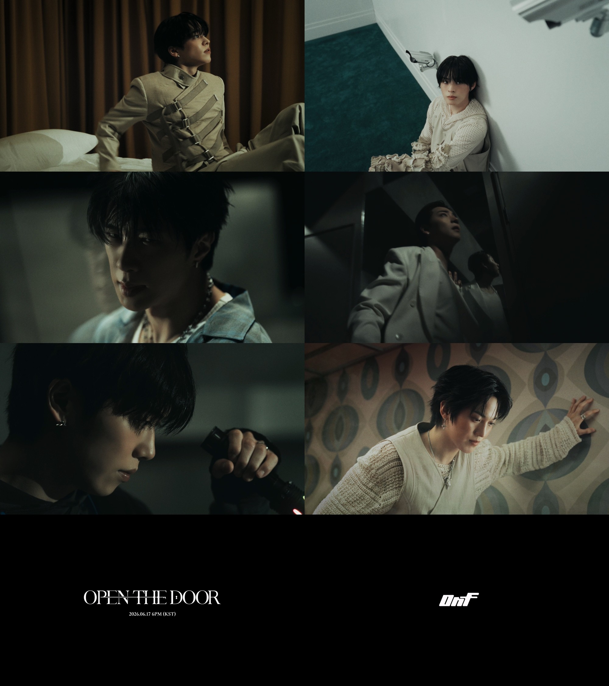 정체불명 존재? 온앤오프, '오픈 더 도어' 미스터리 MV 티저