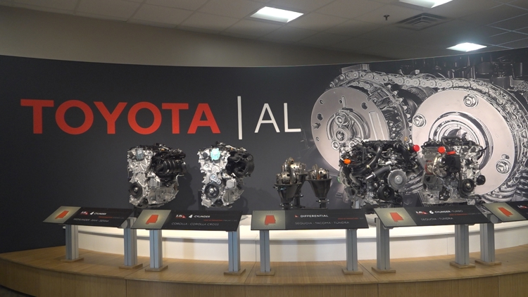 Toyota Motor Manufacturing plant marks 25 years, 11 million engines