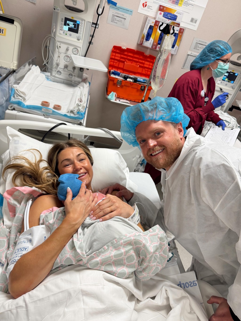 DWTS alum Lindsay Arnold welcomes 3rd baby with husband Sam Cusick