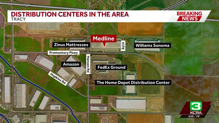 Massive fire destroys 1 million-square-foot Medline Industries ...