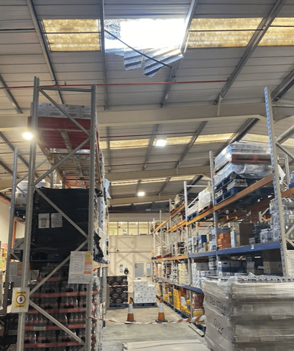 Scaffolder falls crotch-first onto metal pallet after horror 20-foot ...