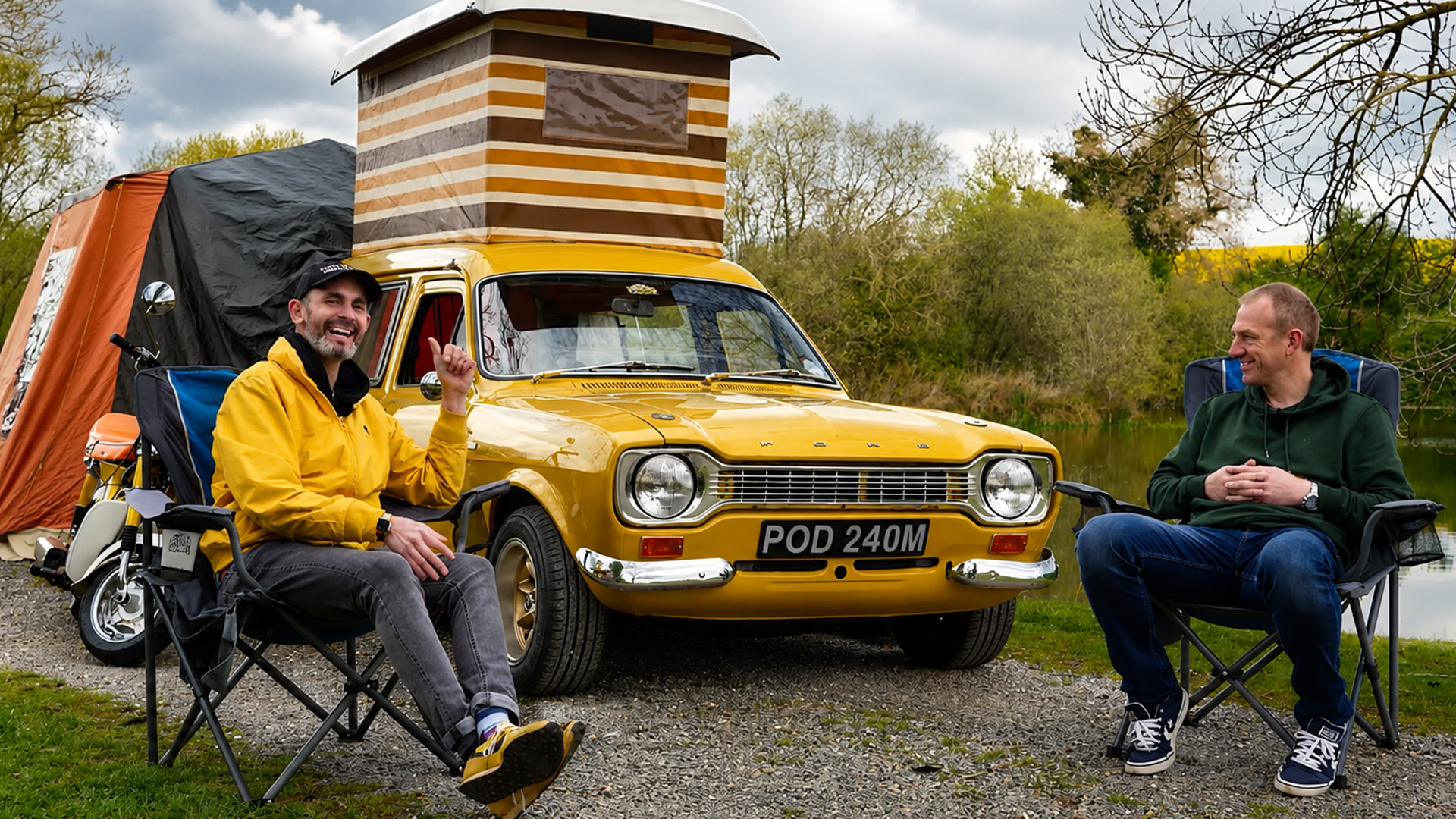 Unique Ford Escort Mk1 Cosworth camper is ready for adventure