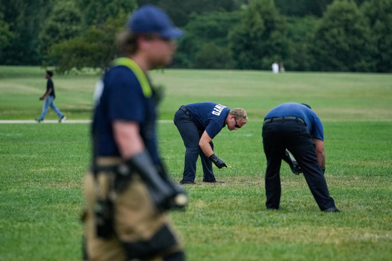 Who put '8647' on the National Mall, and what does it mean?