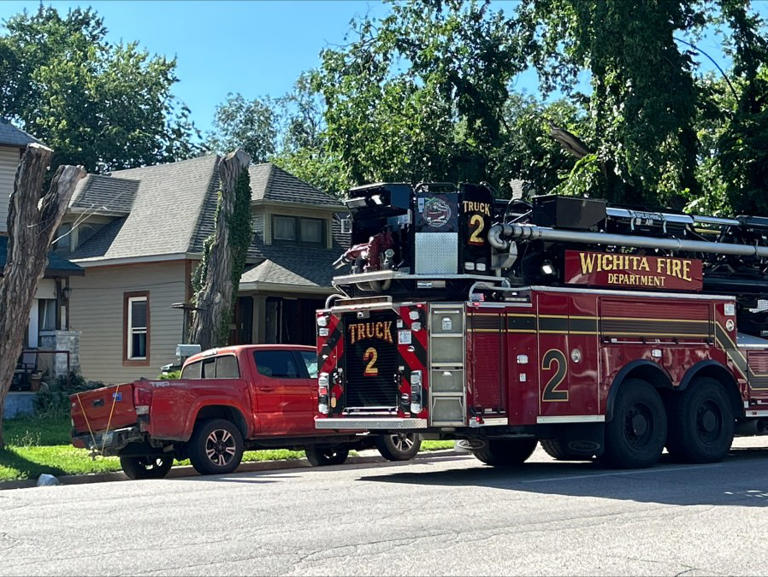 House fire near downtown Wichita brought under control