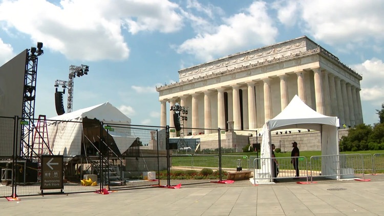 Tourists flock to DC despite heat, roadblocks ahead of major National ...