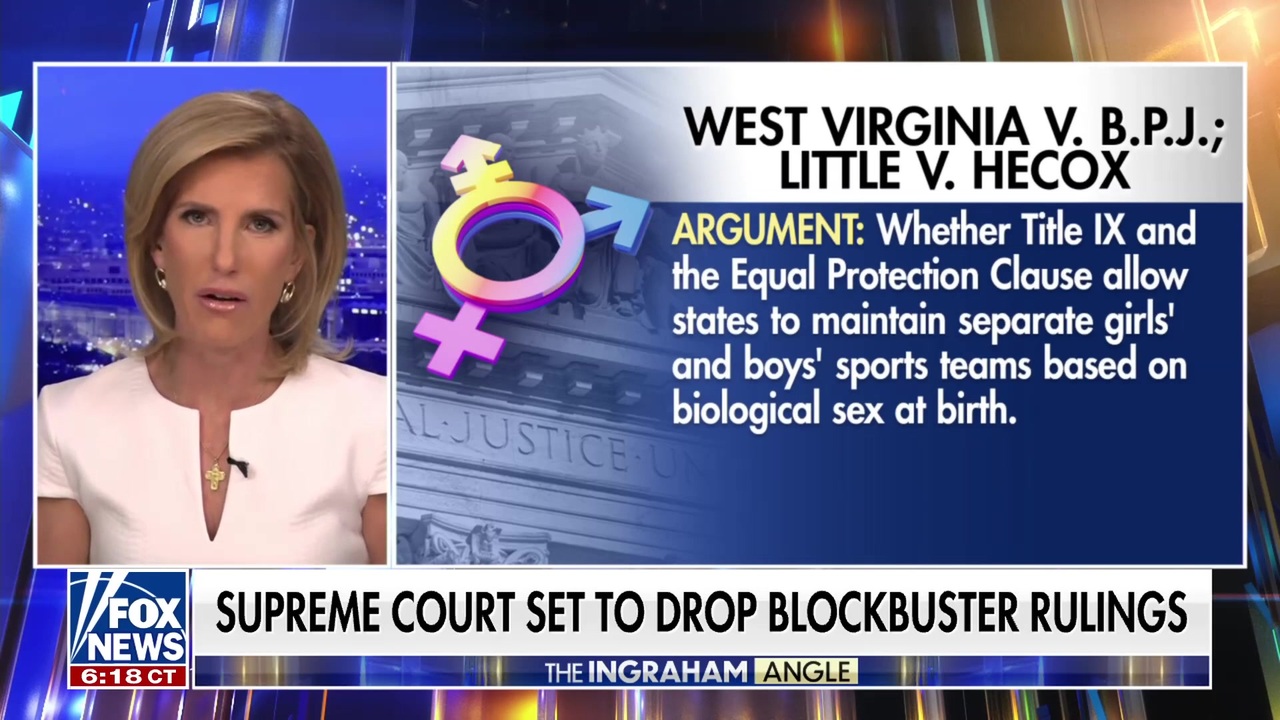 Laura Ingraham looks at Supreme Court mulling rulings on transgender ...