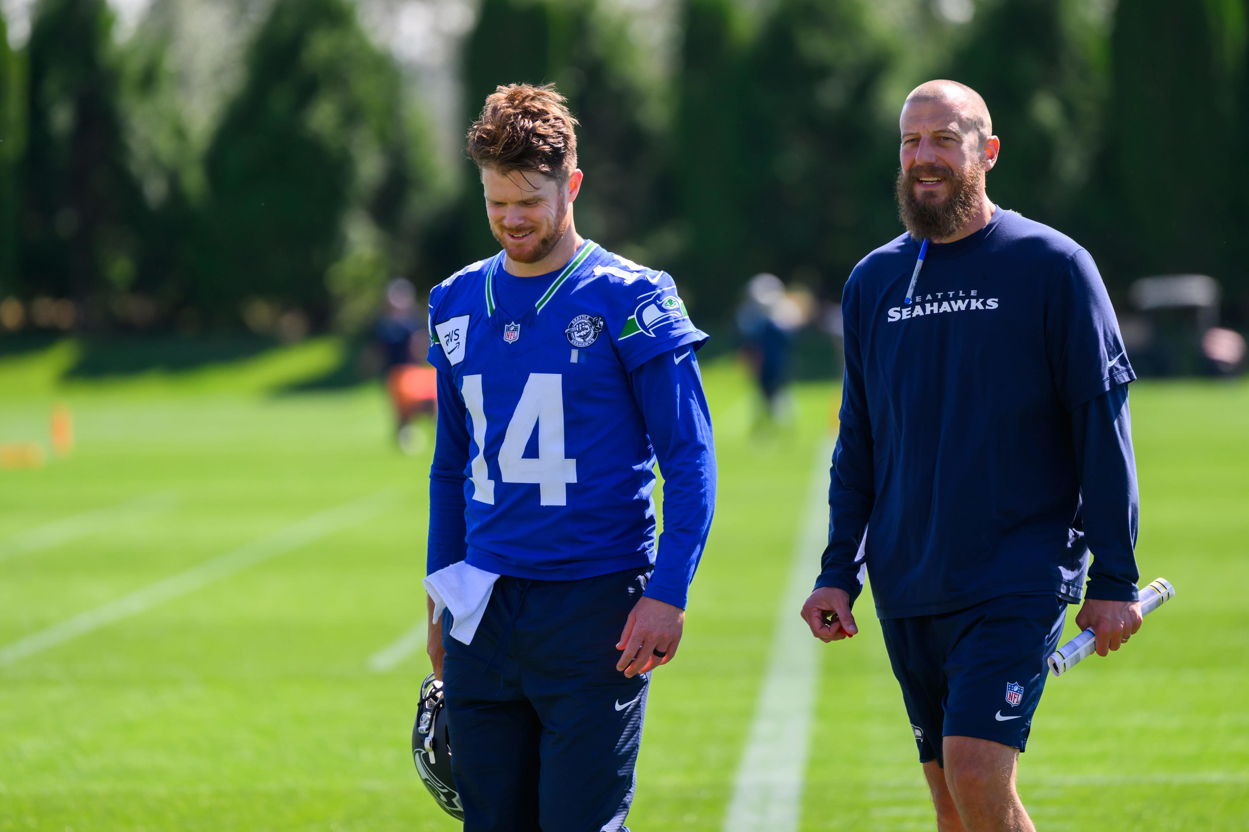 Brian Fleury will be Seahawks QB Sam Darnold’s 10th offensive coordinator